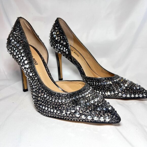 Gianni Bini | Shoes | Gianni Bini Zebbi Graphite Studded 3 34 ...
